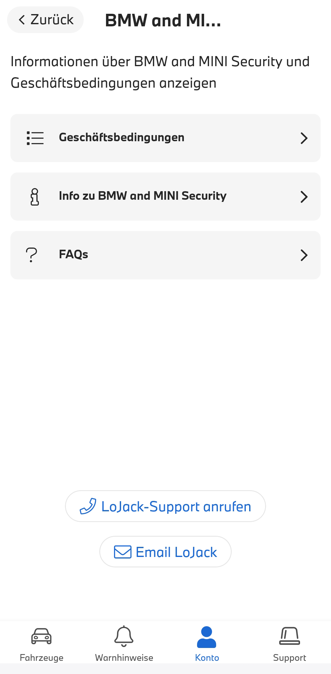 BMW Security - LoJack EU